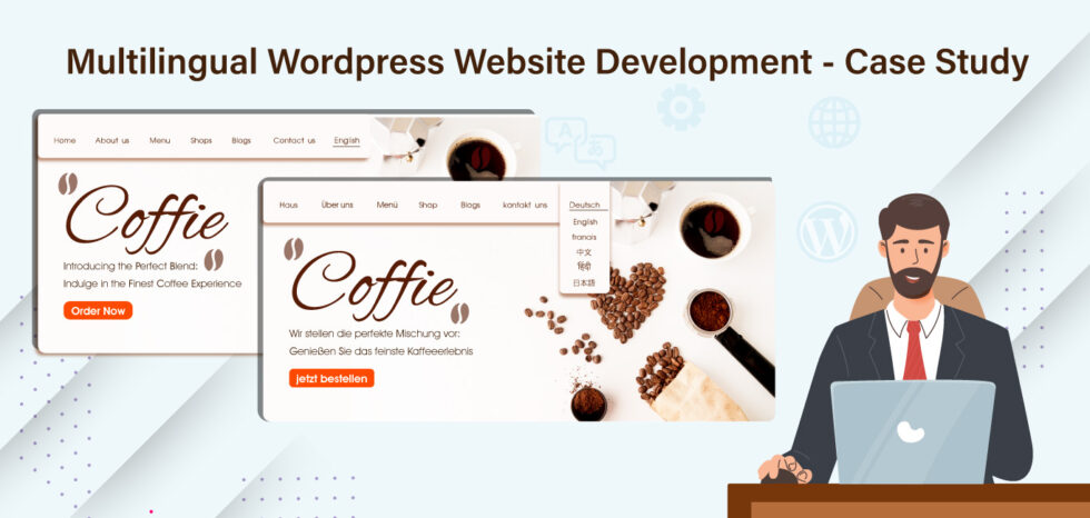 Multilingual WordPress Website Development - Case Study - Fidelsoftech Case studies