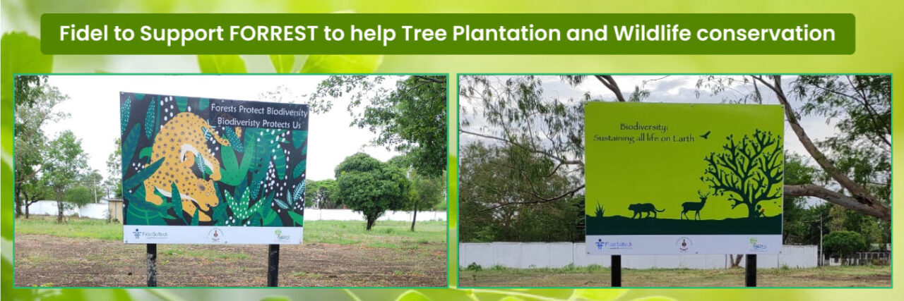 Fidel supports FORREST to help Tree Plantation and Wildlife Conservation – Fidel CSR activity ...