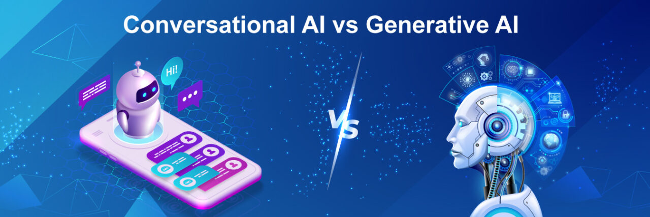 Conversational AI vs Generative AI | Fidel Softech