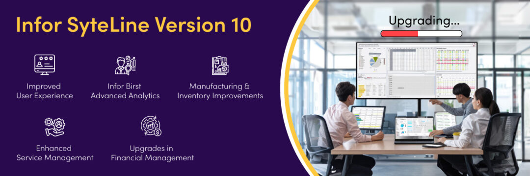 Infor SyteLine Version 10 Upgrade & Support